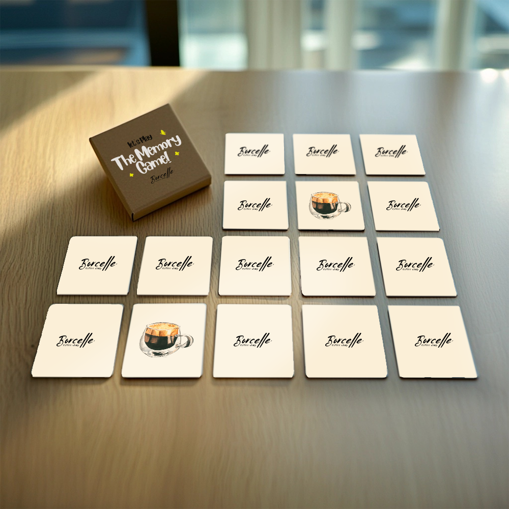 Jeu de mémoire personnalisé en boîte | HelloPrint