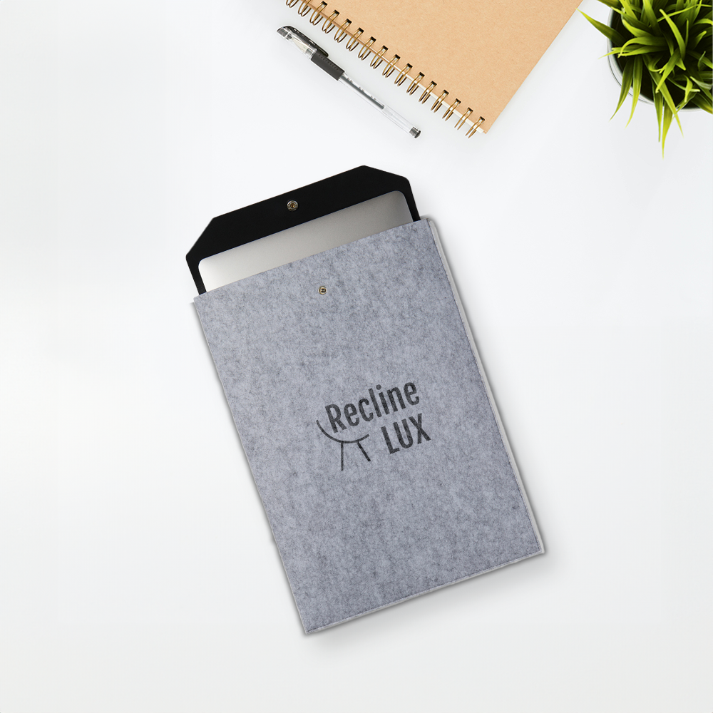 VINGA Albon GRS Gerecycled Vilt Laptophoes 17 Inch | HelloPrint