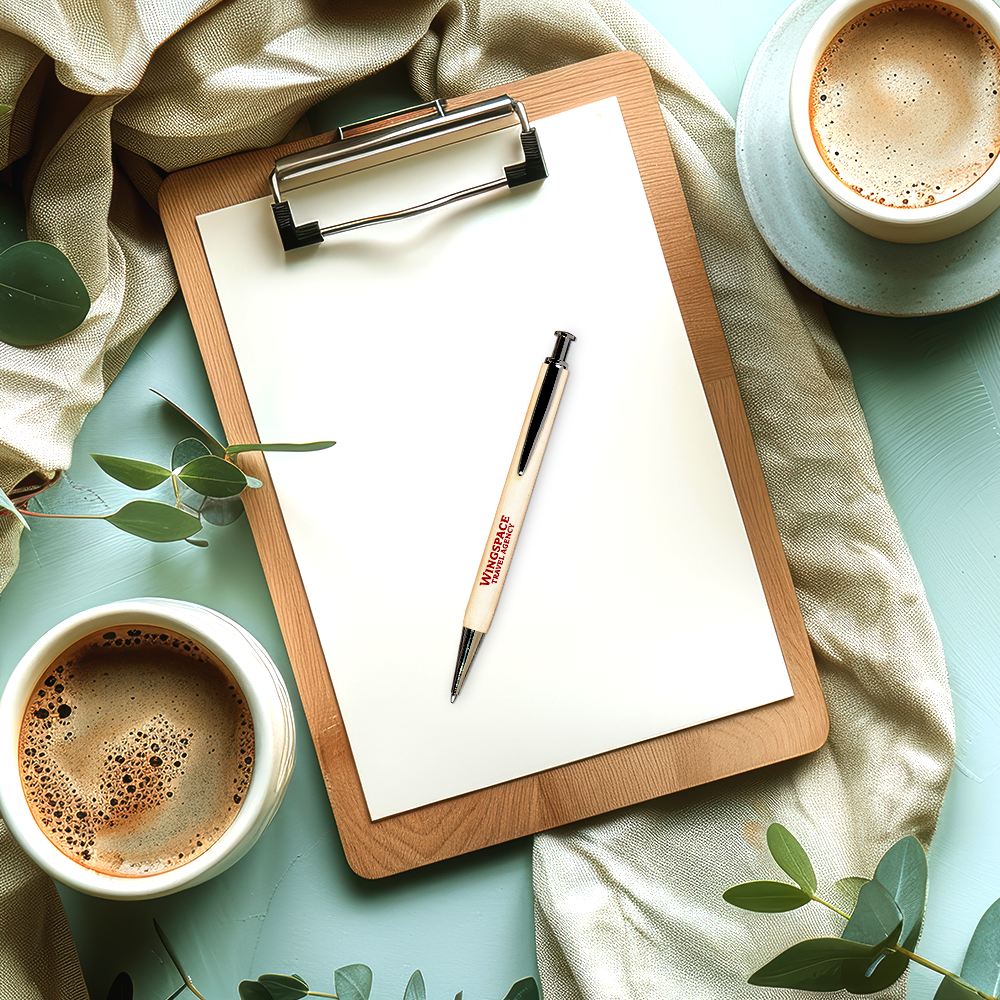 Penna a Sfera Nova in Legno di Faggio | HelloPrint