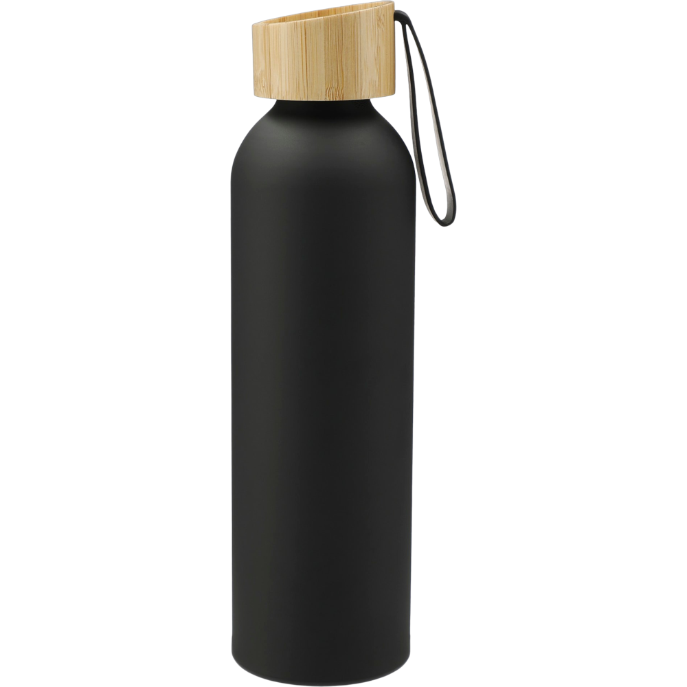 Bamboo Lid Ryze Aluminum Bottle 22 oz | HelloPrint