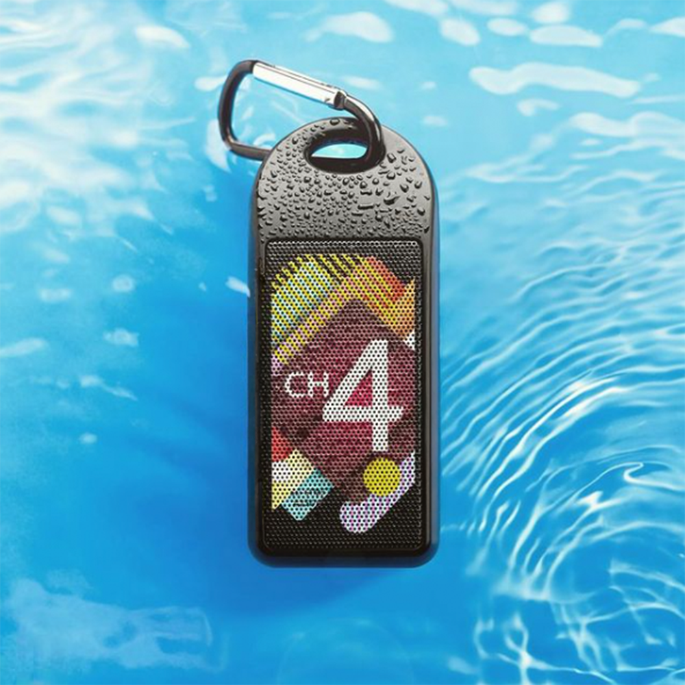 Omni 3W IPX4 Bluetooth Speaker with Carabiner | HelloPrint