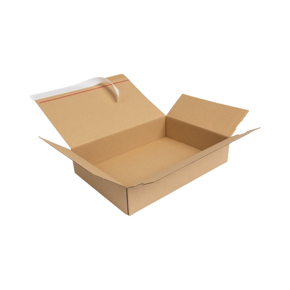 Boîte pliante en carton ondulé 1-onde 310 x 230 x 110 mm | HelloPrint