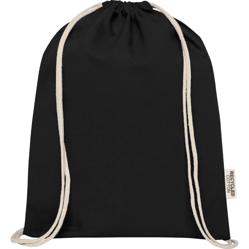 Oregon GRS Recycled Cotton Drawstring Bag | HelloPrint