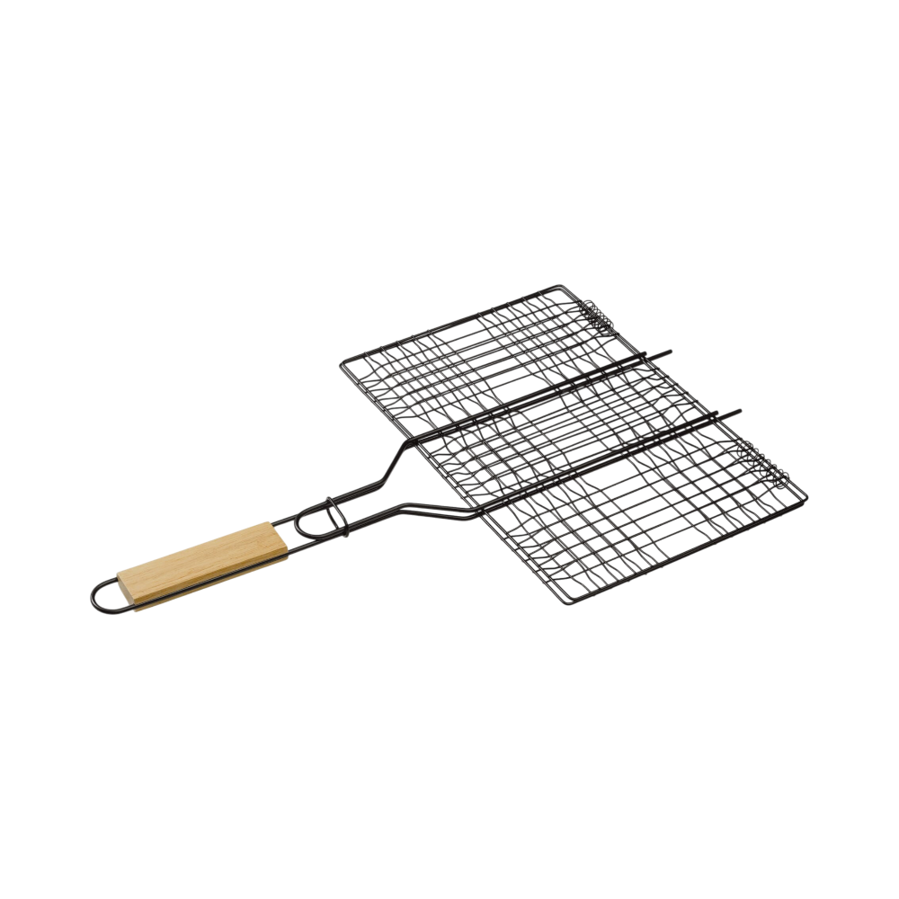 Barbecue en fer et bois | HelloPrint