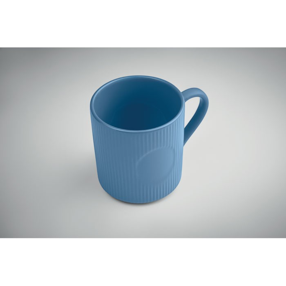 Ribbed Ceramic Mug | HelloPrint