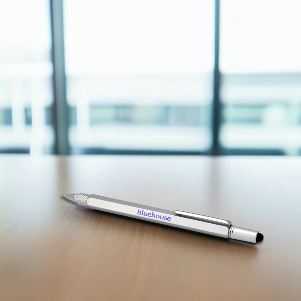 Recycled Aluminium Multifunctional Pen | HelloPrint