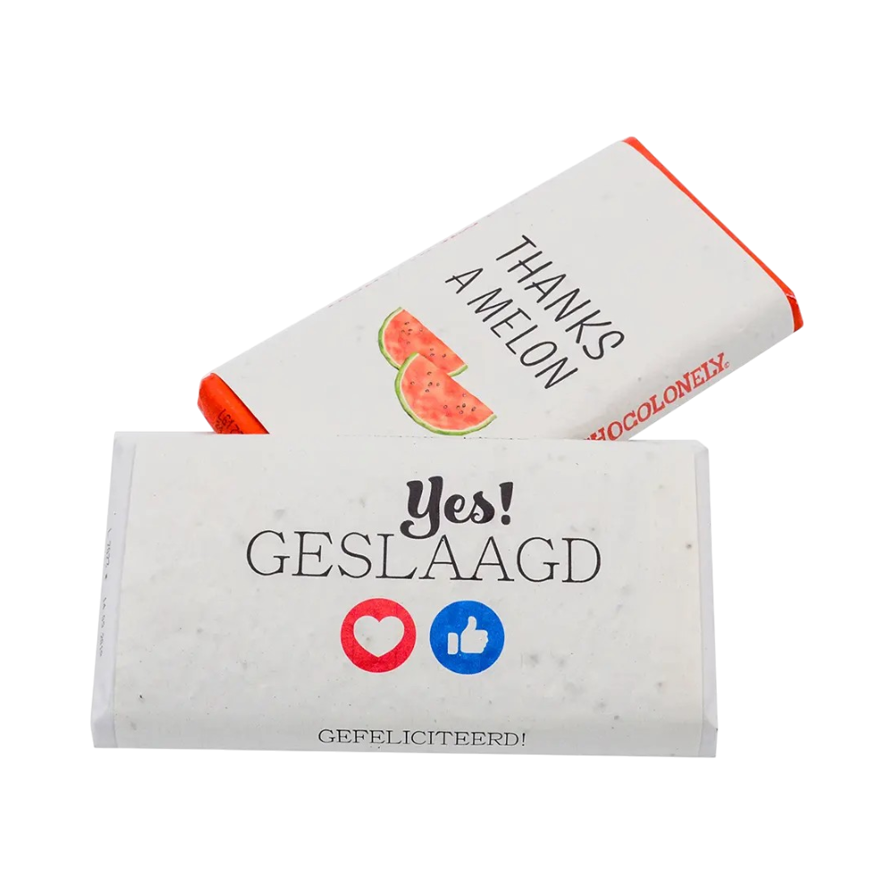 Tony's Chocolonely Seed Paper Wrapper | HelloPrint