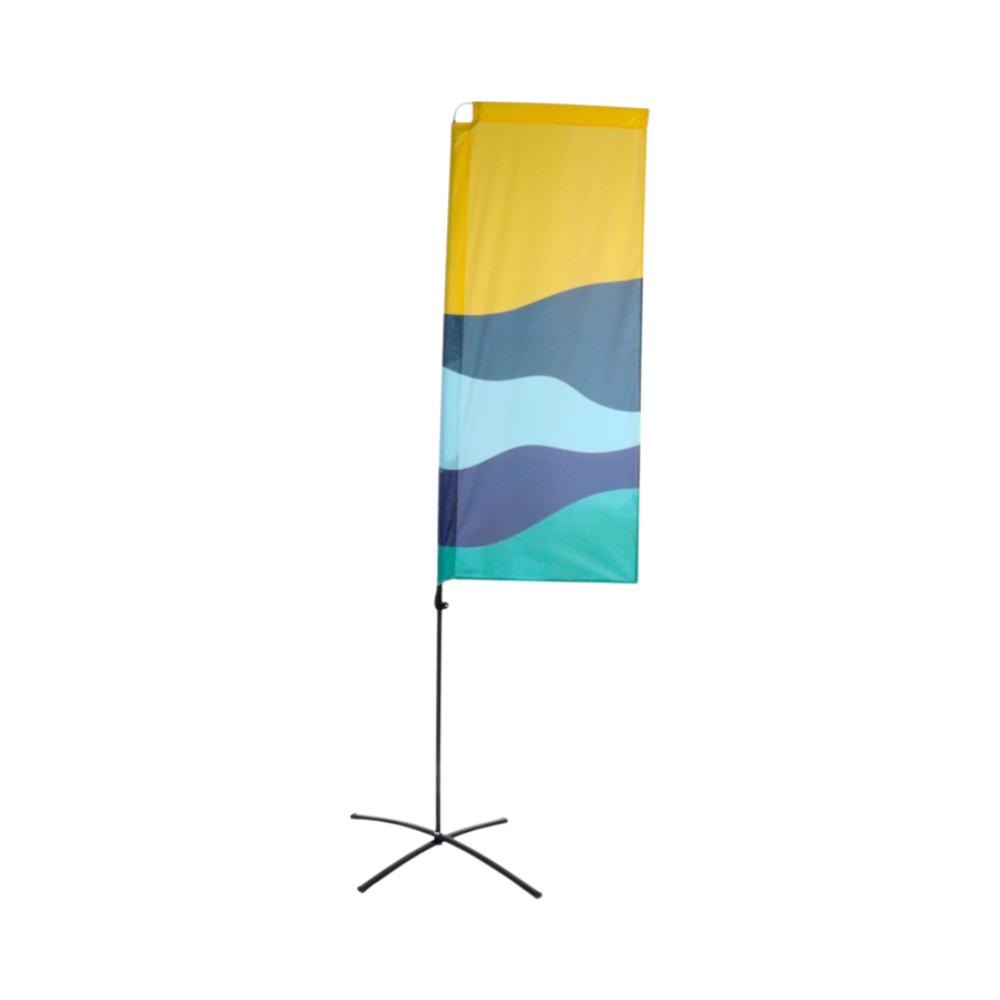 Budget Rectangular Beach Flag | HelloPrint