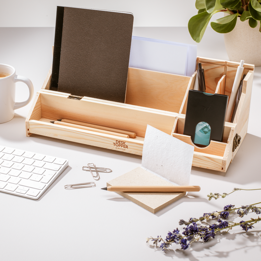 RackPack boîte à vin et organisateur de bureau en un seul produit ...