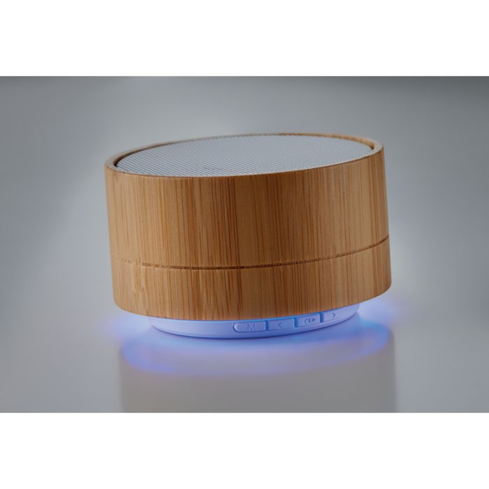SOUND BAMBOO 3W Bamboo Wireless Speaker | HelloPrint