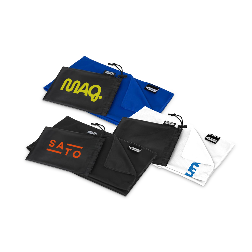 Raquel Recycled PET Cooling Towel | 80 x 30 cm | HelloPrint