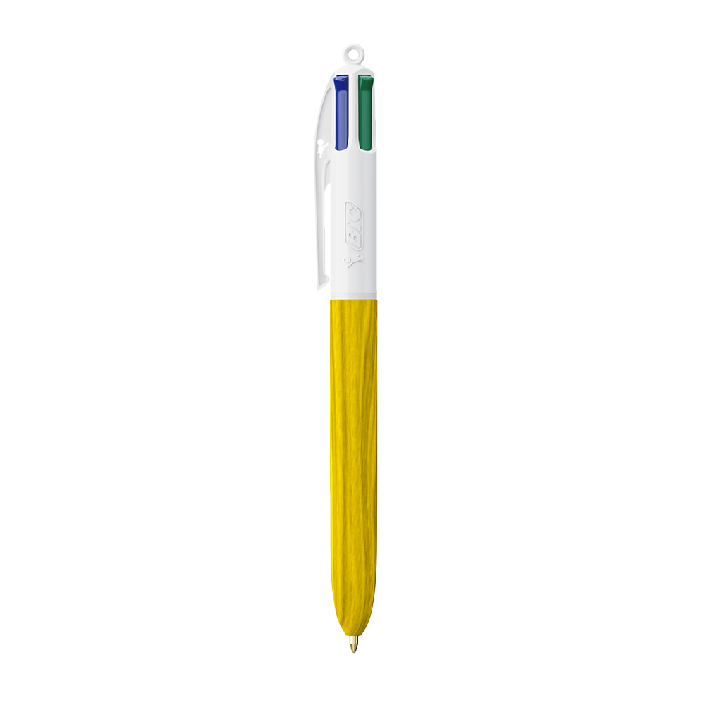 BIC® 4 Colours Wood Style | HelloPrint