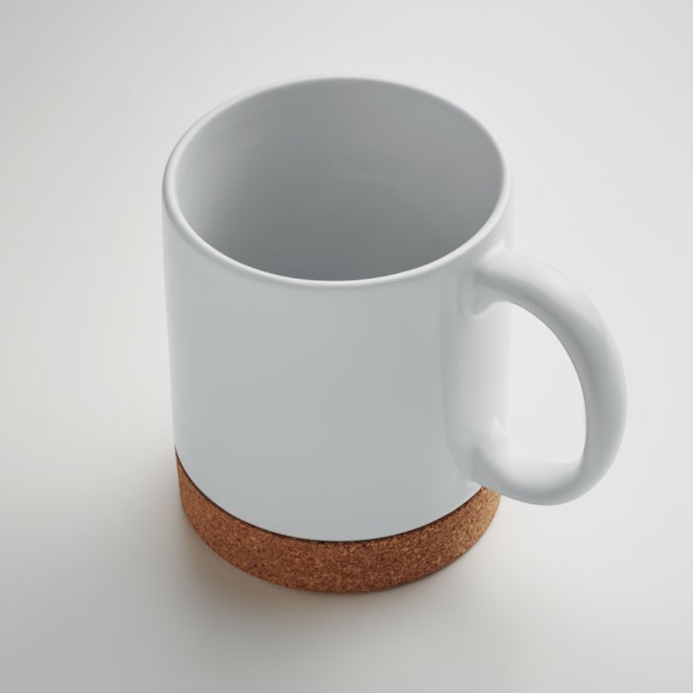 Sublimation Ceramic Cork Mug | HelloPrint