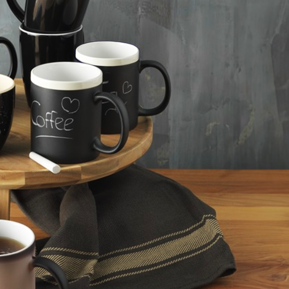 Chalk Write Ceramic Mug | 330 ml and HelloPrint