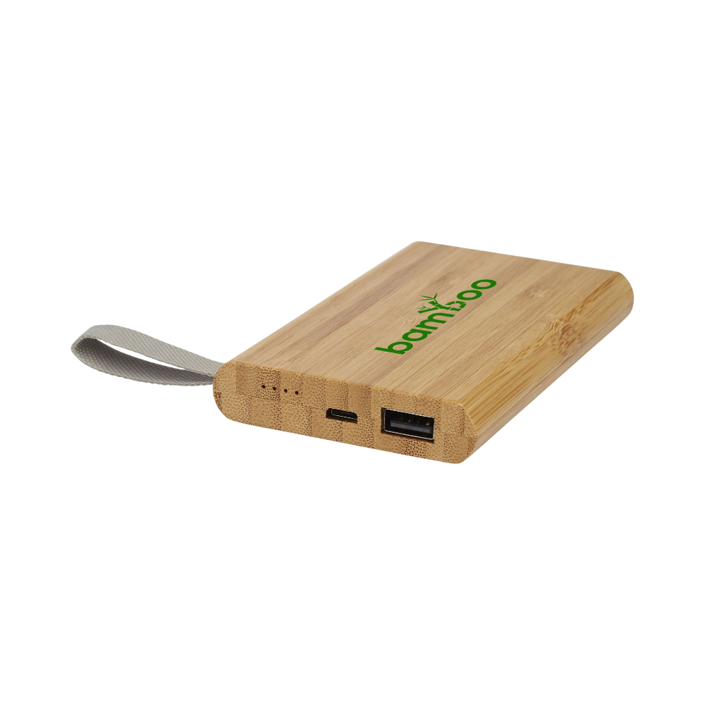 Tulda Bamboo Power Bank 5000mAh | HelloPrint