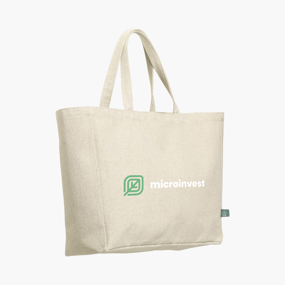 Hemp Shopping Bag | HelloPrint