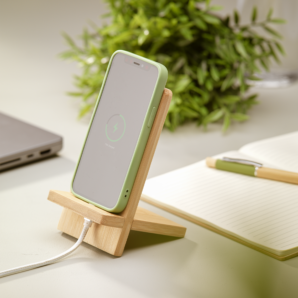 Support téléphone bambou Miyo | HelloPrint