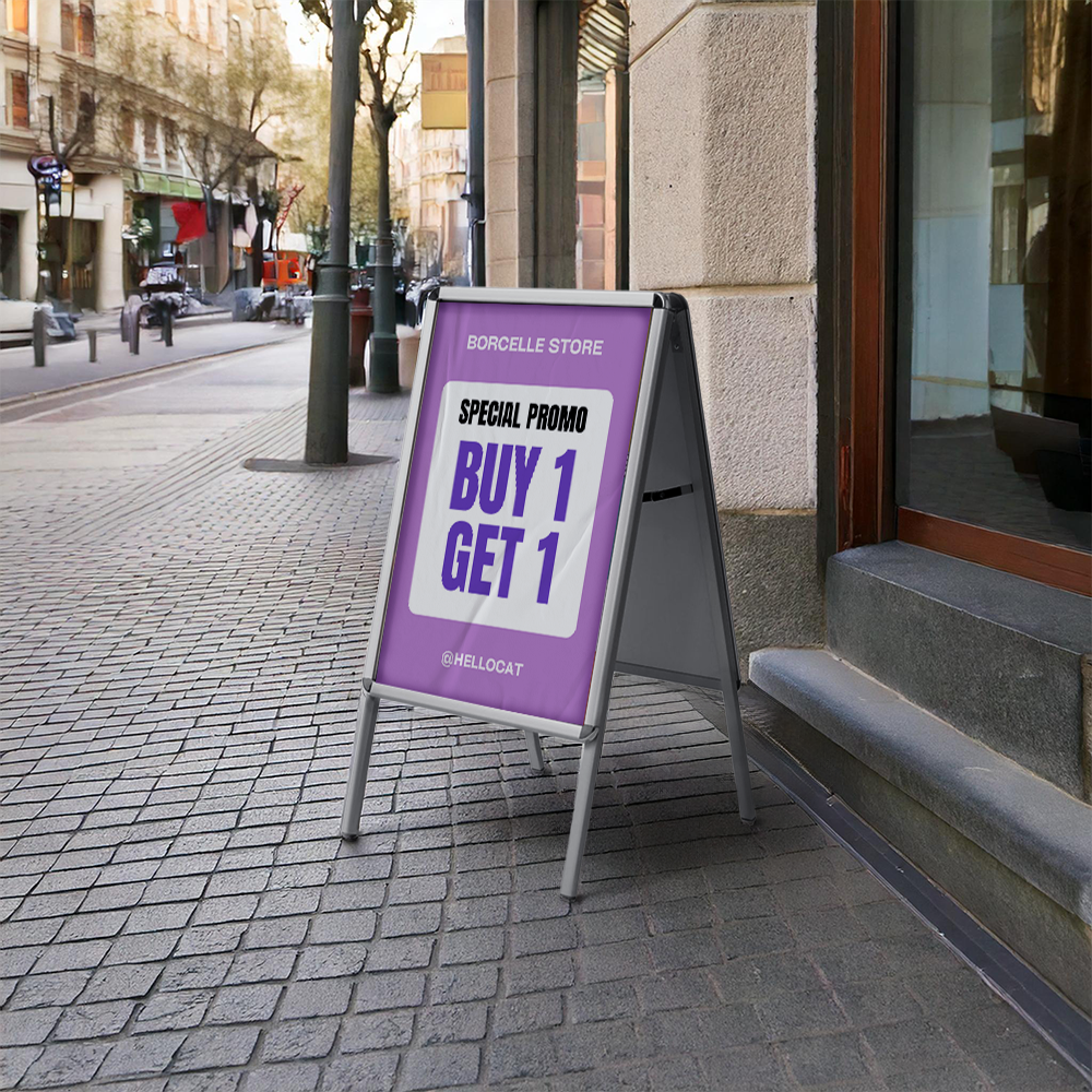 Panneau publicitaire Angles Arrondis | HelloPrint