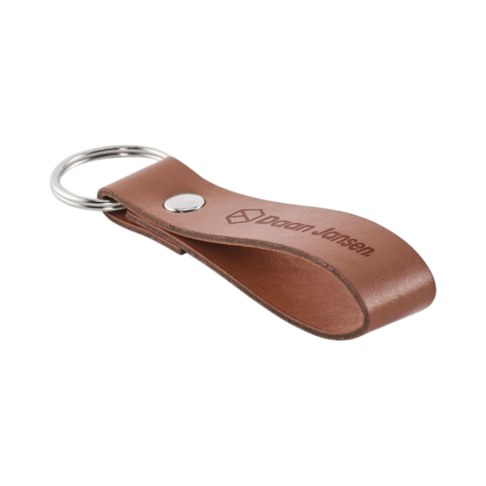 PU Loop Key Ring | HelloPrint