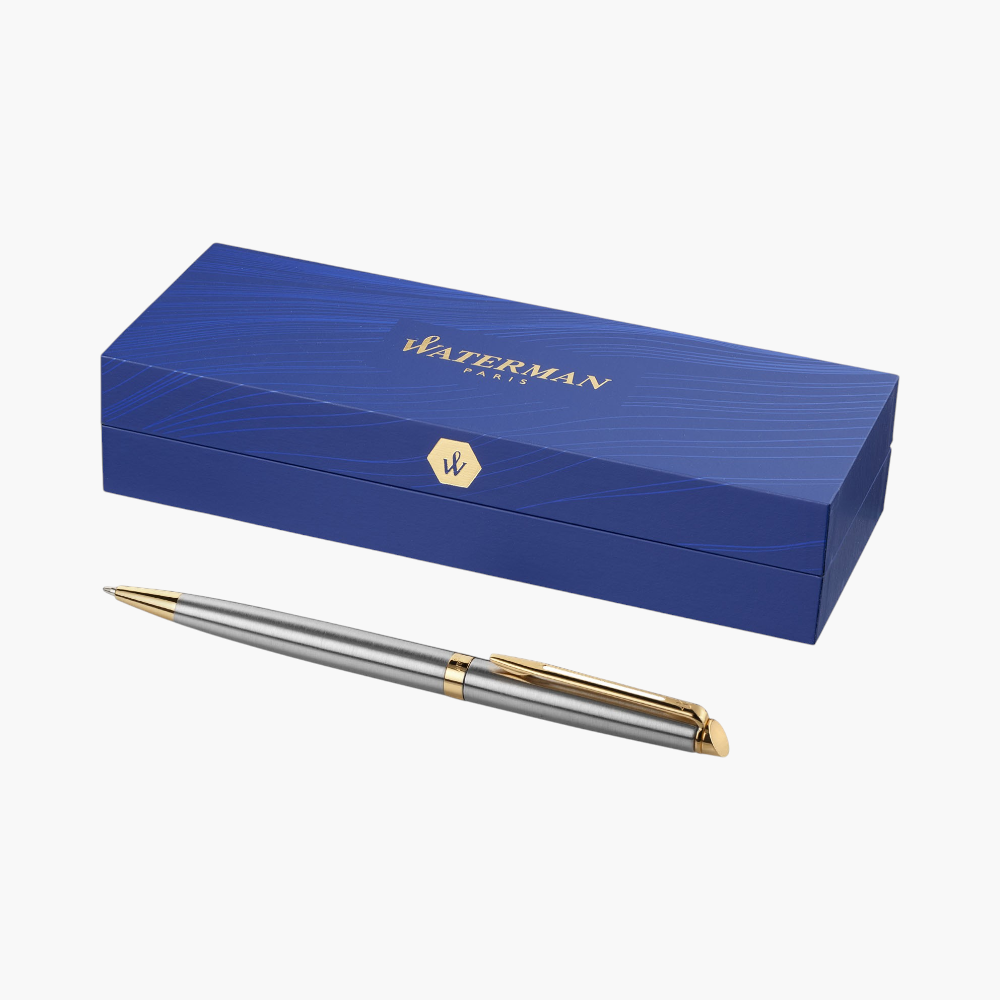 Waterman Hémisphère Stainless Steel Ballpoint Pen | HelloPrint