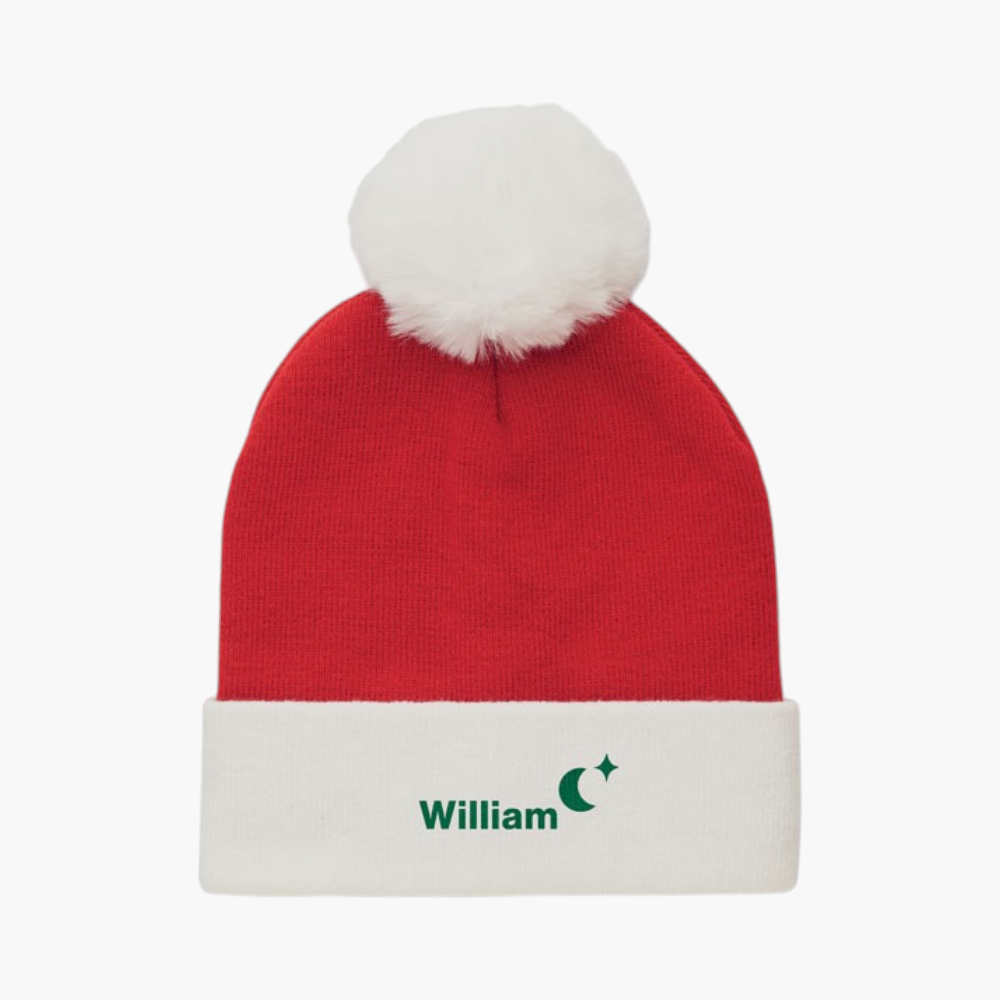 MENSA Christmas Knitted Acrylic Beanie | HelloPrint