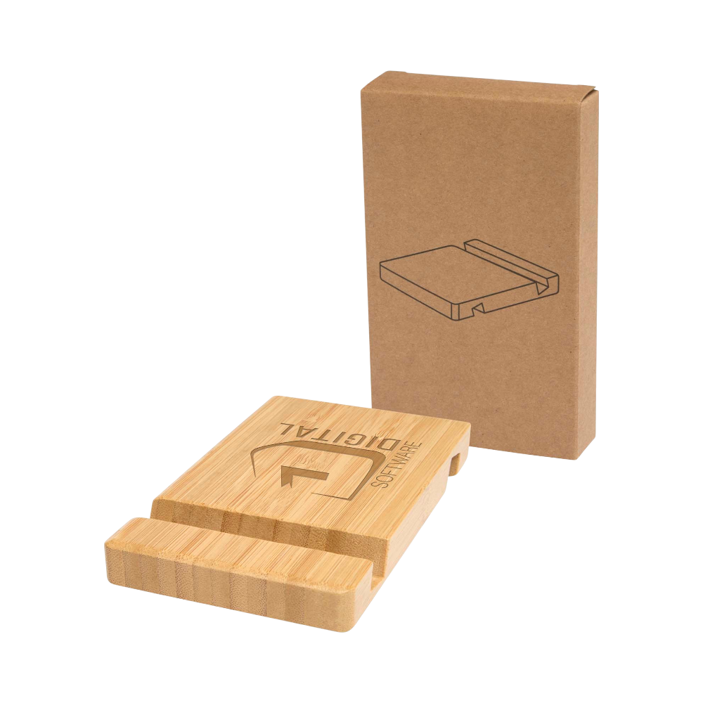 Bubup Bamboo Tablet and Phone Stand | HelloPrint