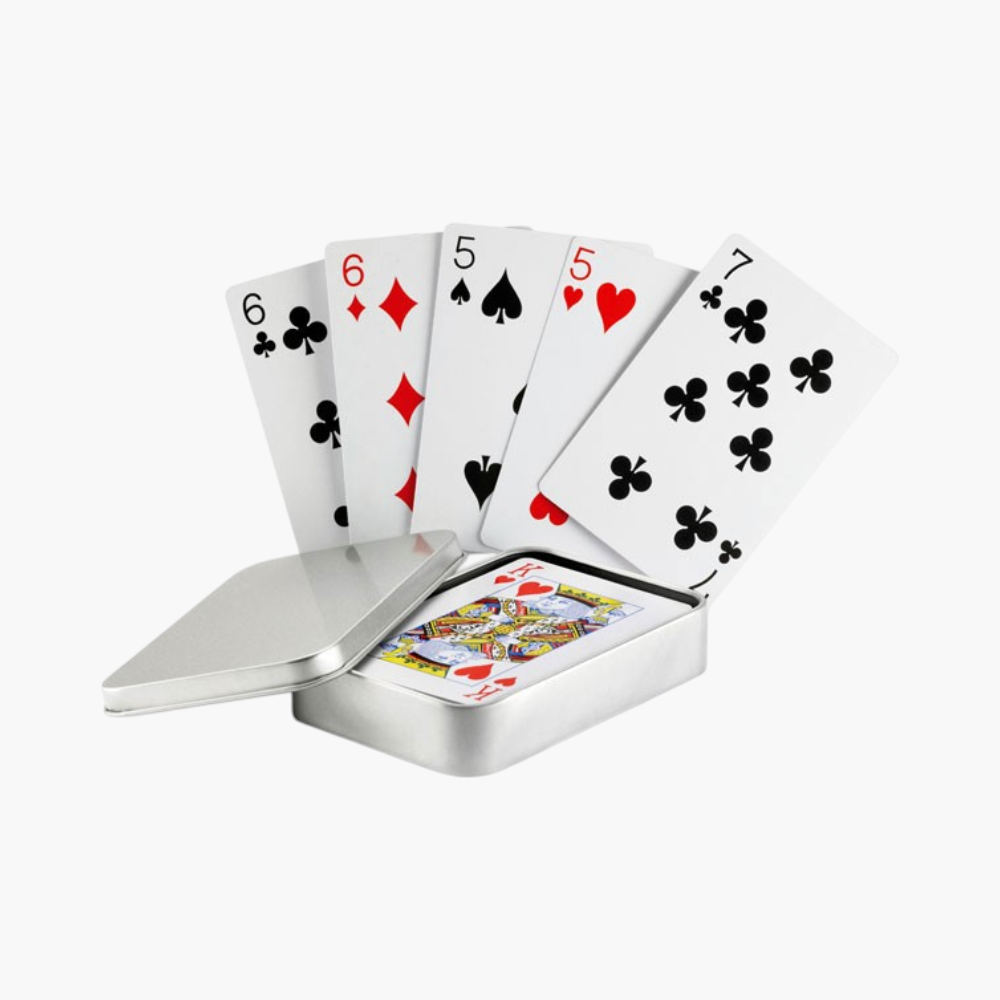 AMIGO Playing Cards in Tin Box | HelloPrint