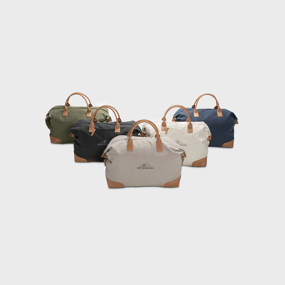 Bolsa de fin de semana grande de lona reciclada Impact AWARE™ | HelloPrint