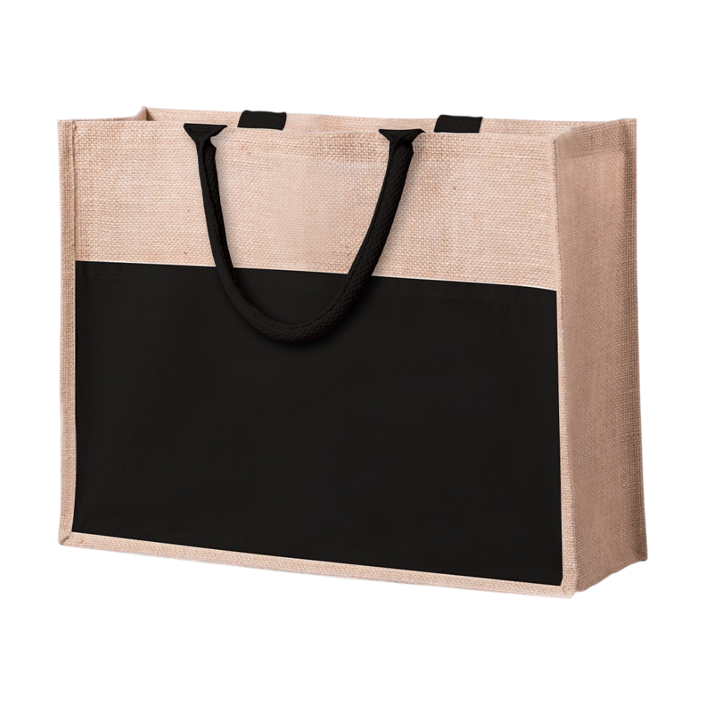 Sac en jute et coton Cekon | HelloPrint
