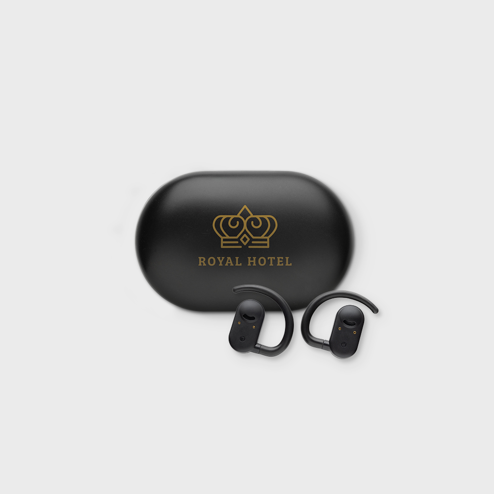 Fitsound RCS Recycled Plastic Open Ear TWS Earbuds | HelloPrint