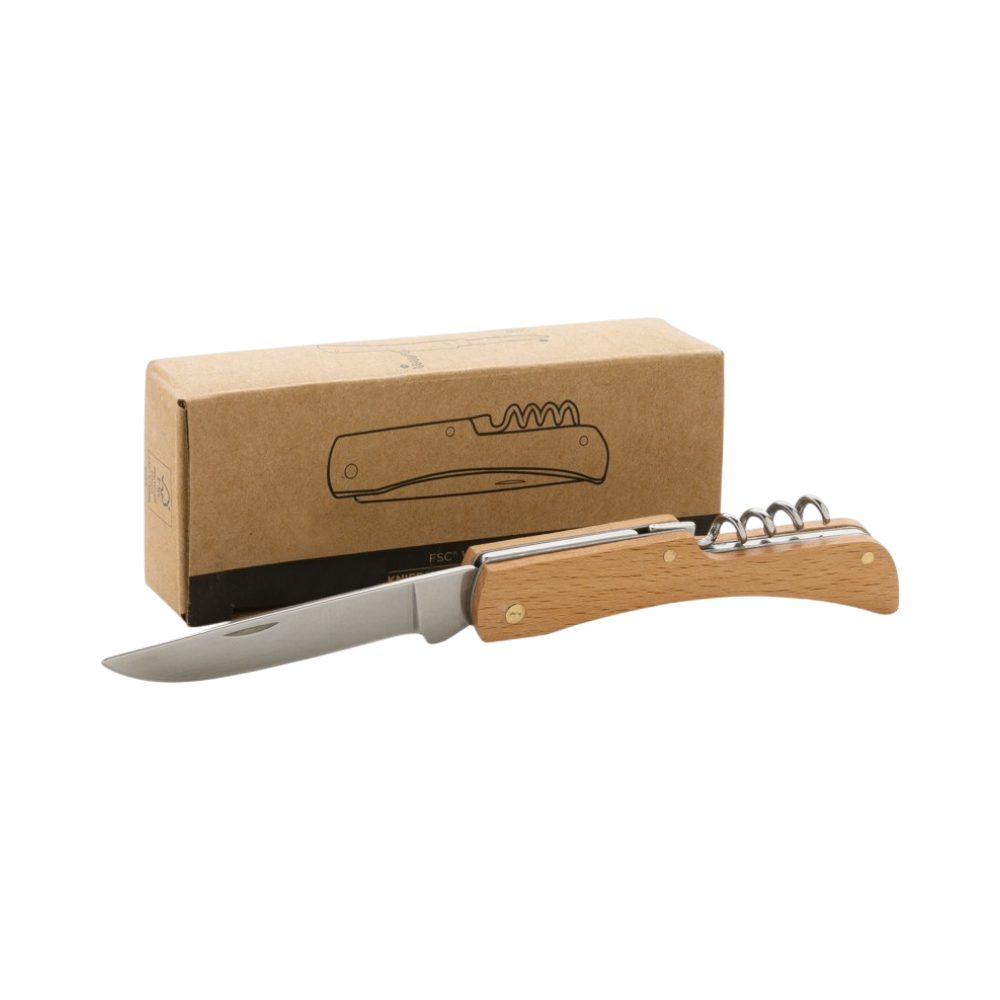 Wooden Knife with Bottle Opener | HelloPrint
