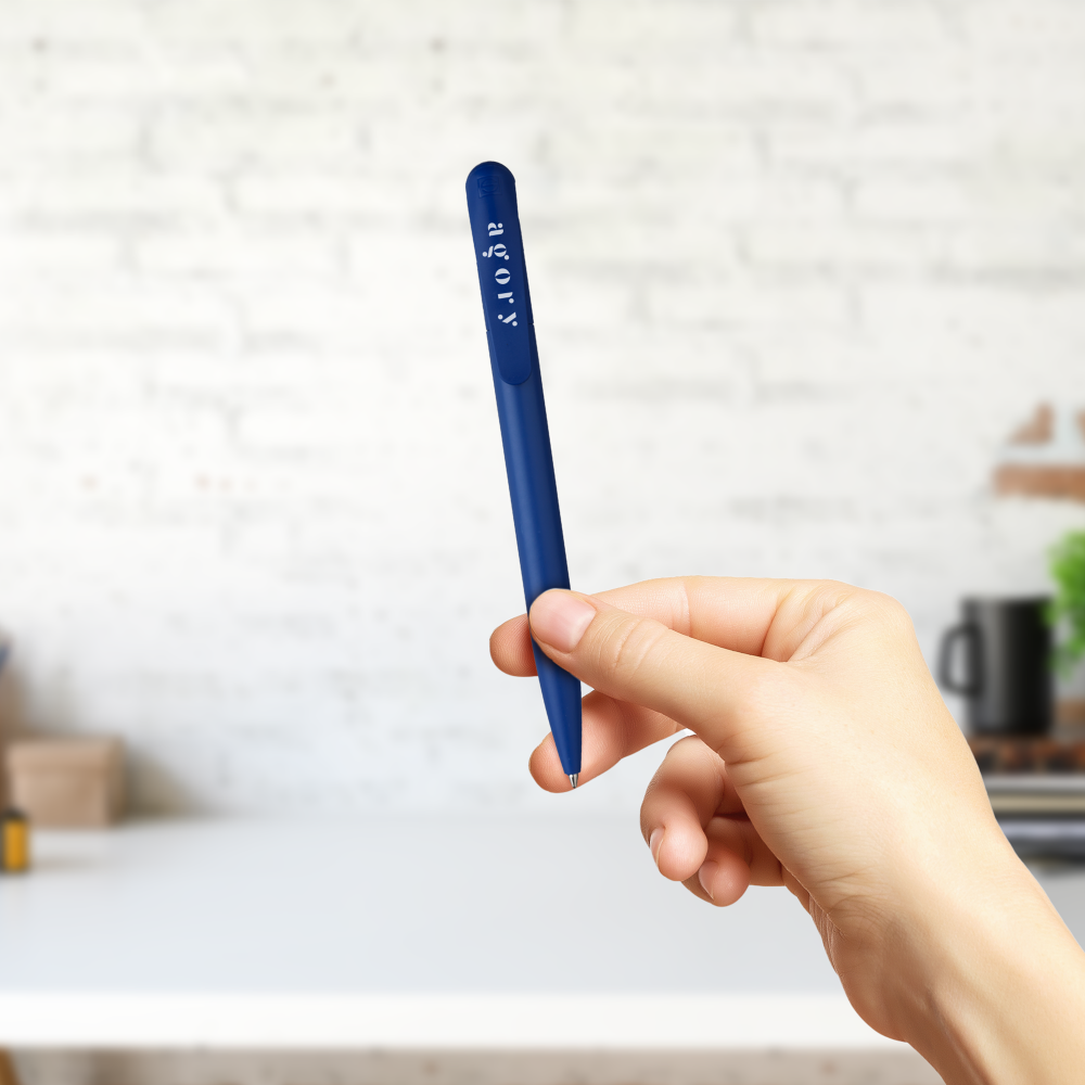 Senator Solid Matte Biodegradable Pen and HelloPrint