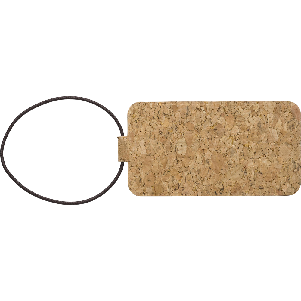 Étiquette de bagage en liège Makai | HelloPrint