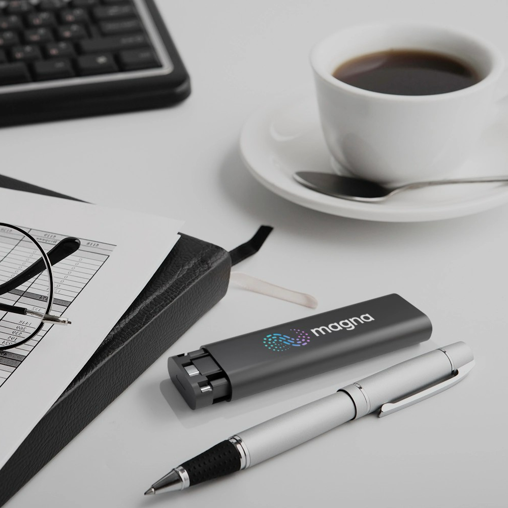 Versatile Recycled Plastic Modular Charging Cable | HelloPrint