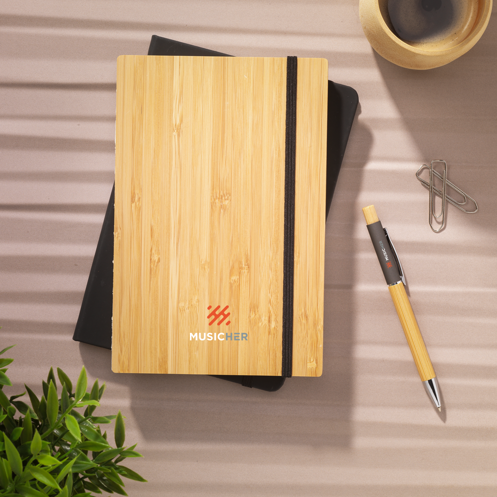 Bamboo Journal Papper Notebook | HelloPrint