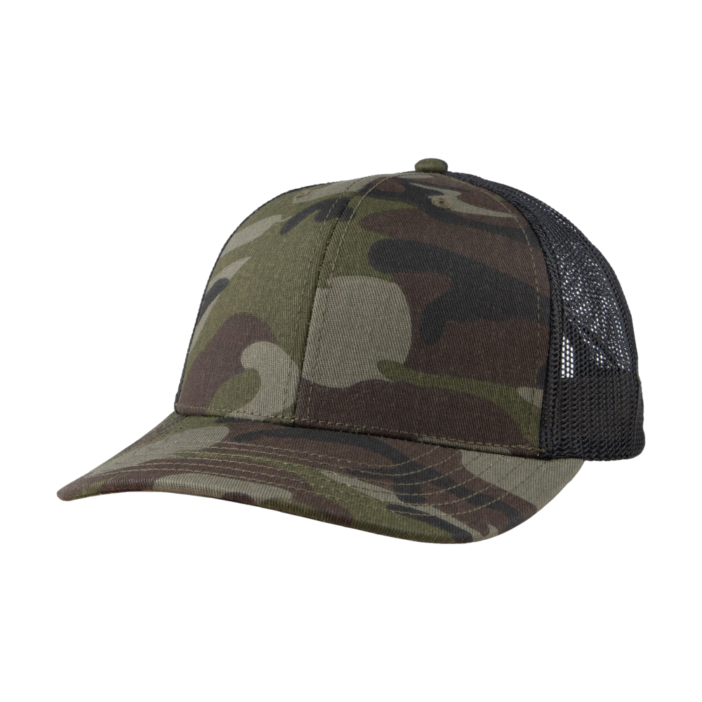 Kingcap Mid Visor Trucker Cap | HelloPrint