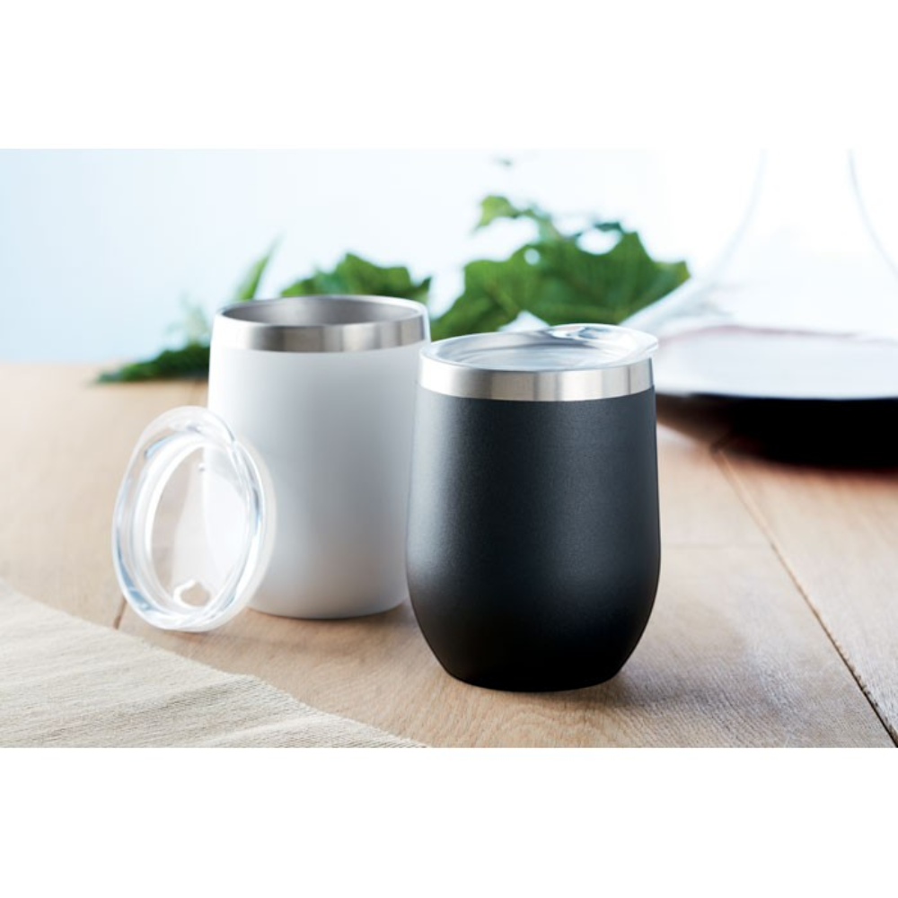 Taza Chin Chin de doble pared | HelloPrint