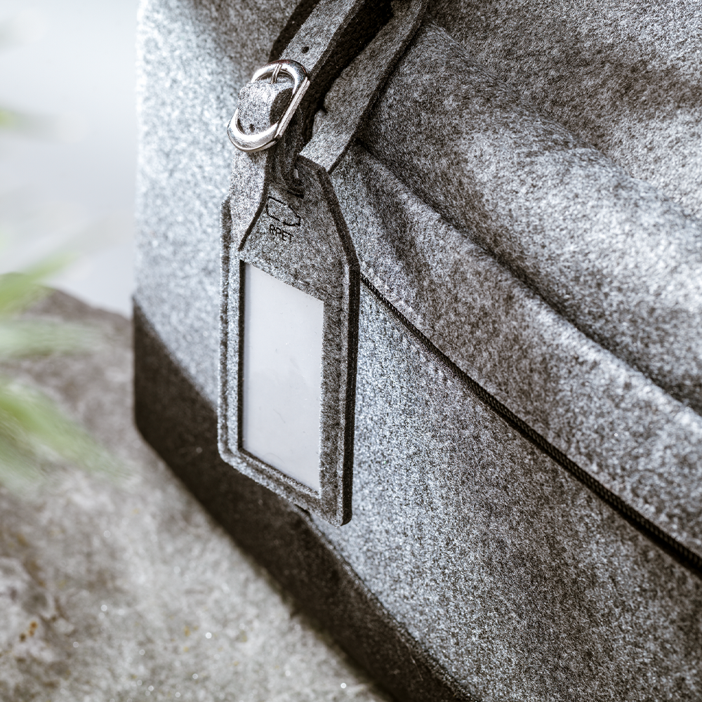 RPET Felt Luggage Tag | HelloPrint