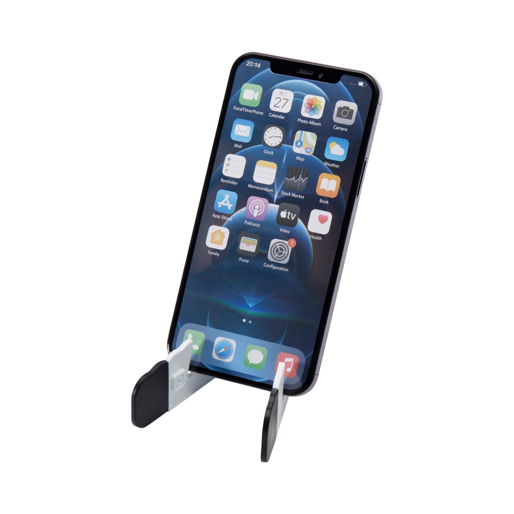 Buna Recycled Plastic Foldable Tablet and Phone Stand | HelloPrint