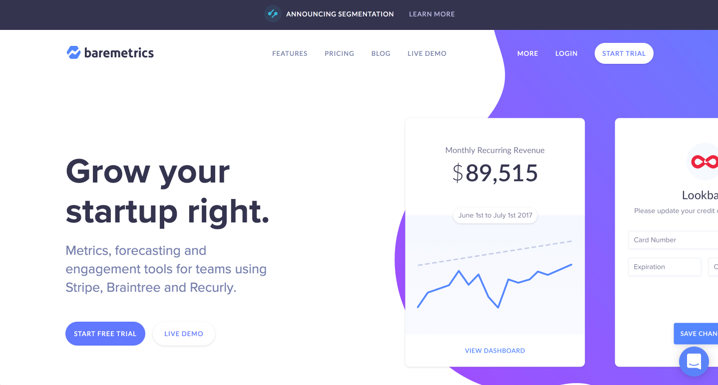 Baremetrics: Compare Features, Pricing & Integrations | Find Growth Tools