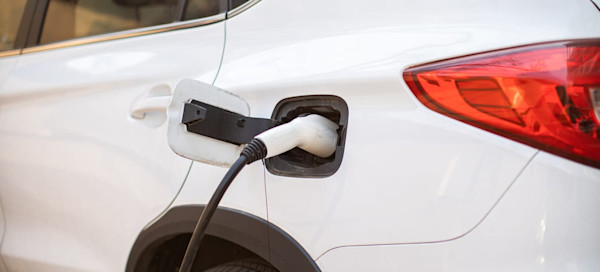 Electric vehicle rental for business