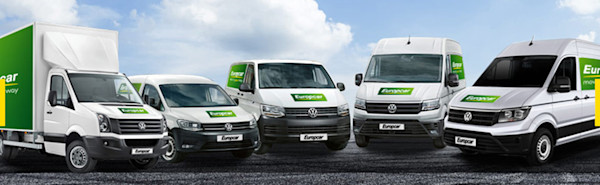Long wheelbase van hire with Europcar
