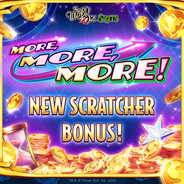 New Scratcher Bonus | Wizard of Oz Slots