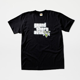 Grand Theft Auto V Logo Tee | Rockstar Store