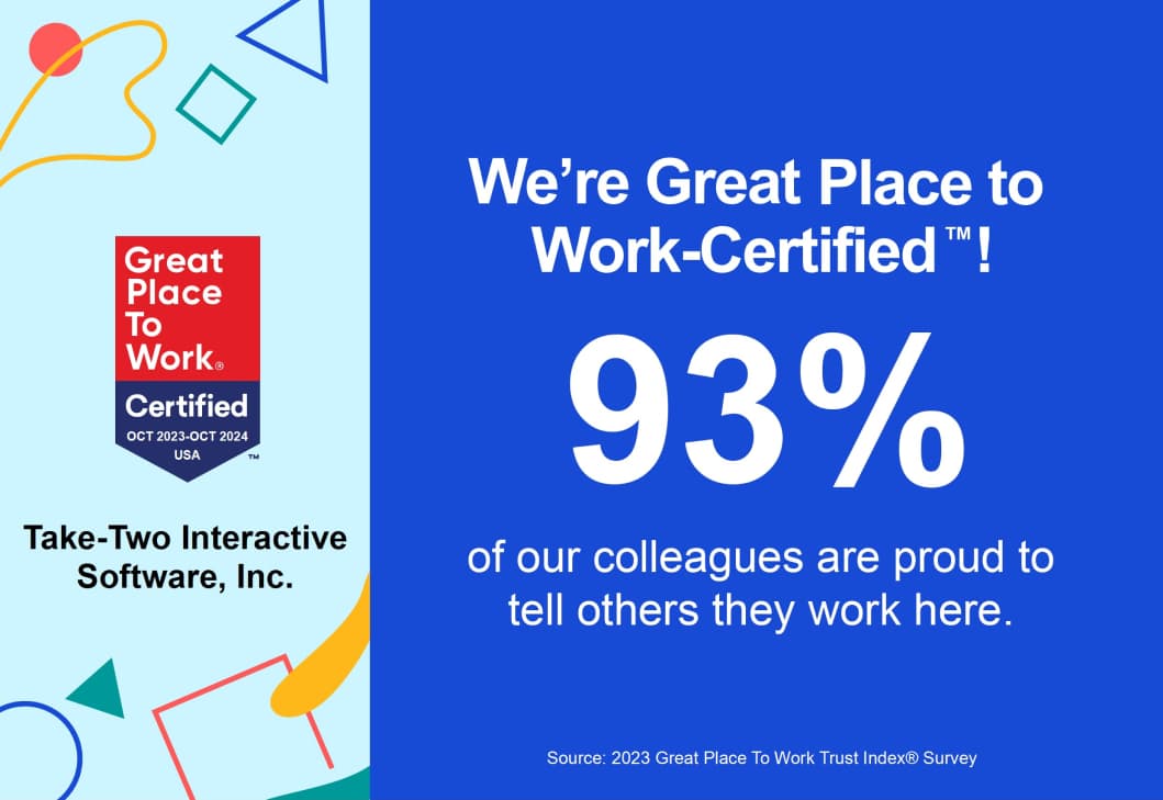 Leading Game Publisher | Take-Two Interactive Software, Inc.