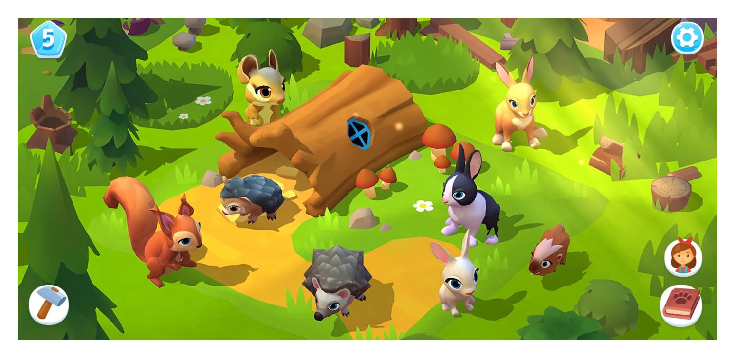 The Animal Family | Zynga Farmville 3 Webstore
