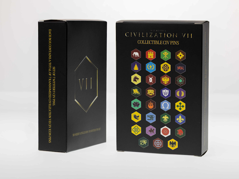 Civilization VII Mystery Box Pins | 2K Store