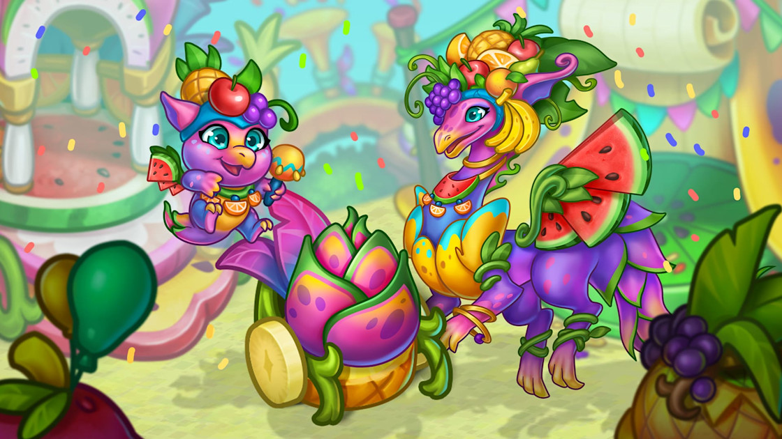 Fruity Fiesta | Merge Dragons