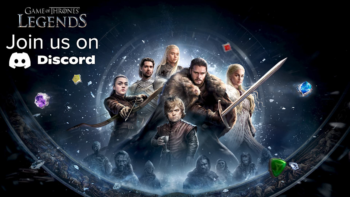 Game of Thrones: Legends is now on Discord! | Zynga Game of Thrones ...