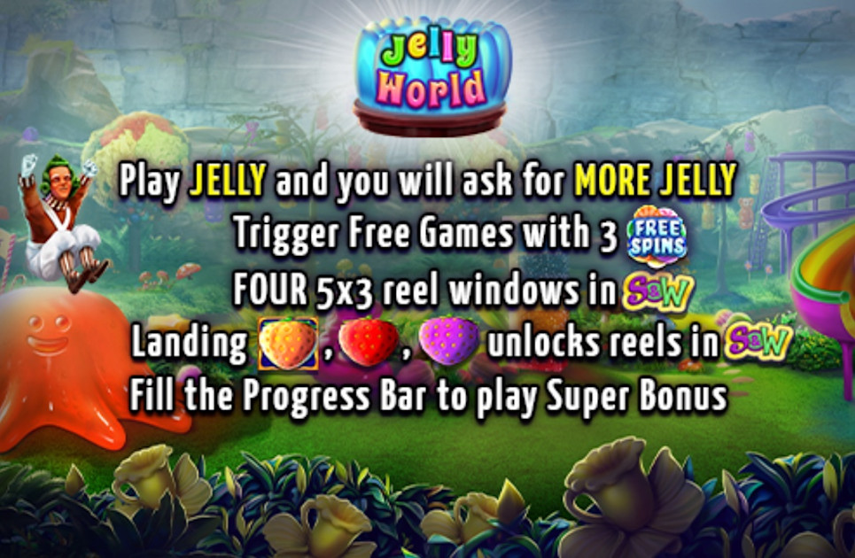 Dive into Delight with Jelly World | Willy Wonka Slots